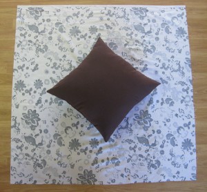 DIY No-Sew Throw Pillows