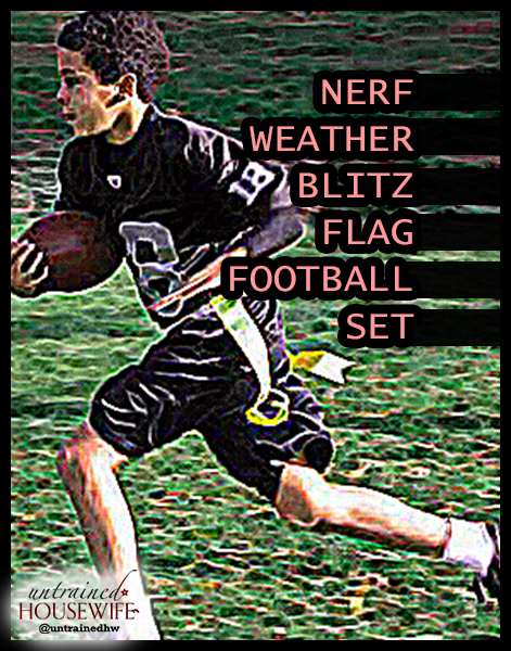 Nerf Weather Blitz Flag Football Set