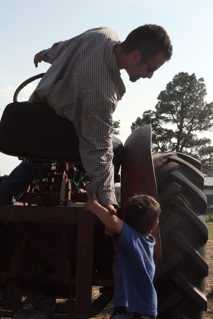 Dragging the Pasture – Old Tractors and Feeders